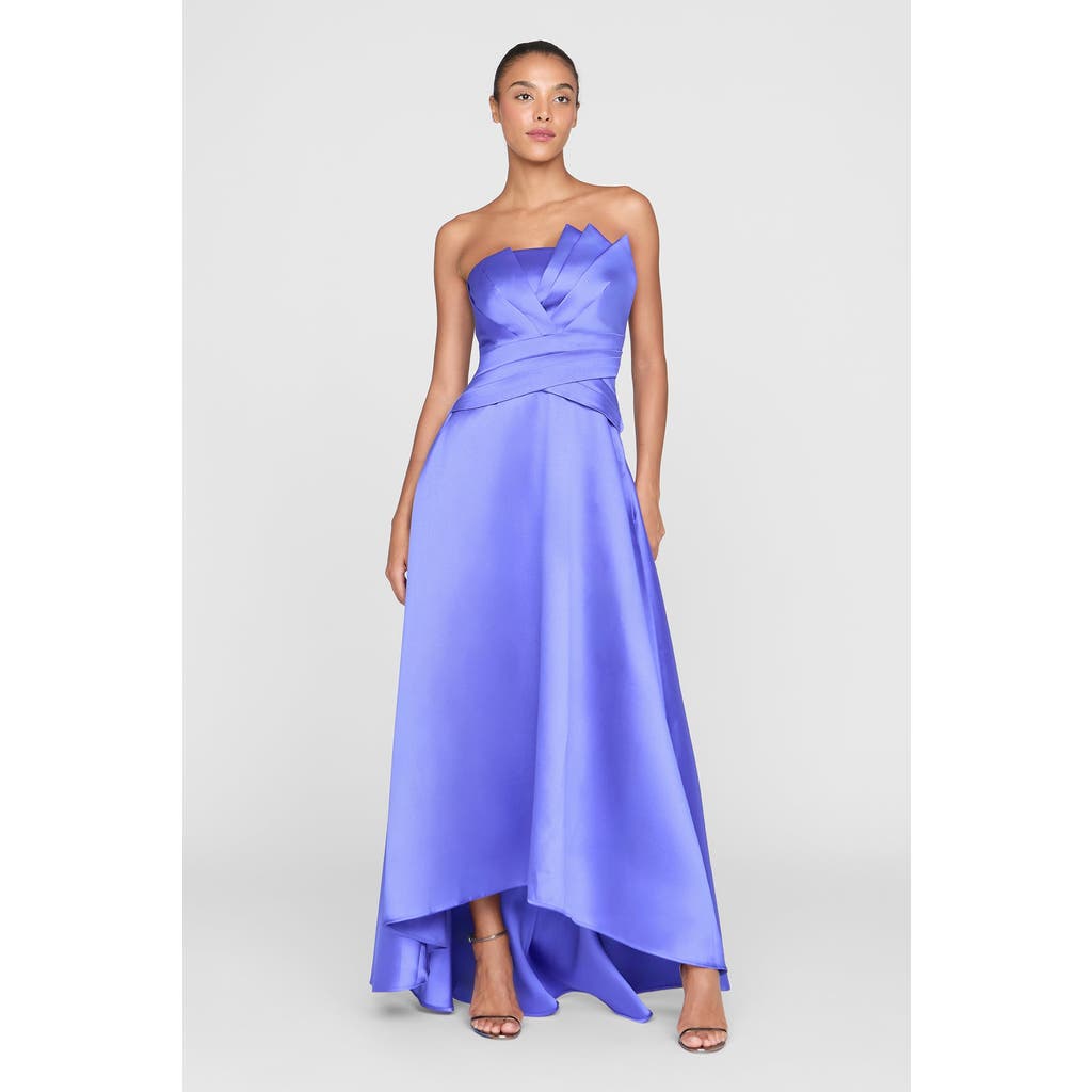 THEIA Coco High-Low Mikado Gown